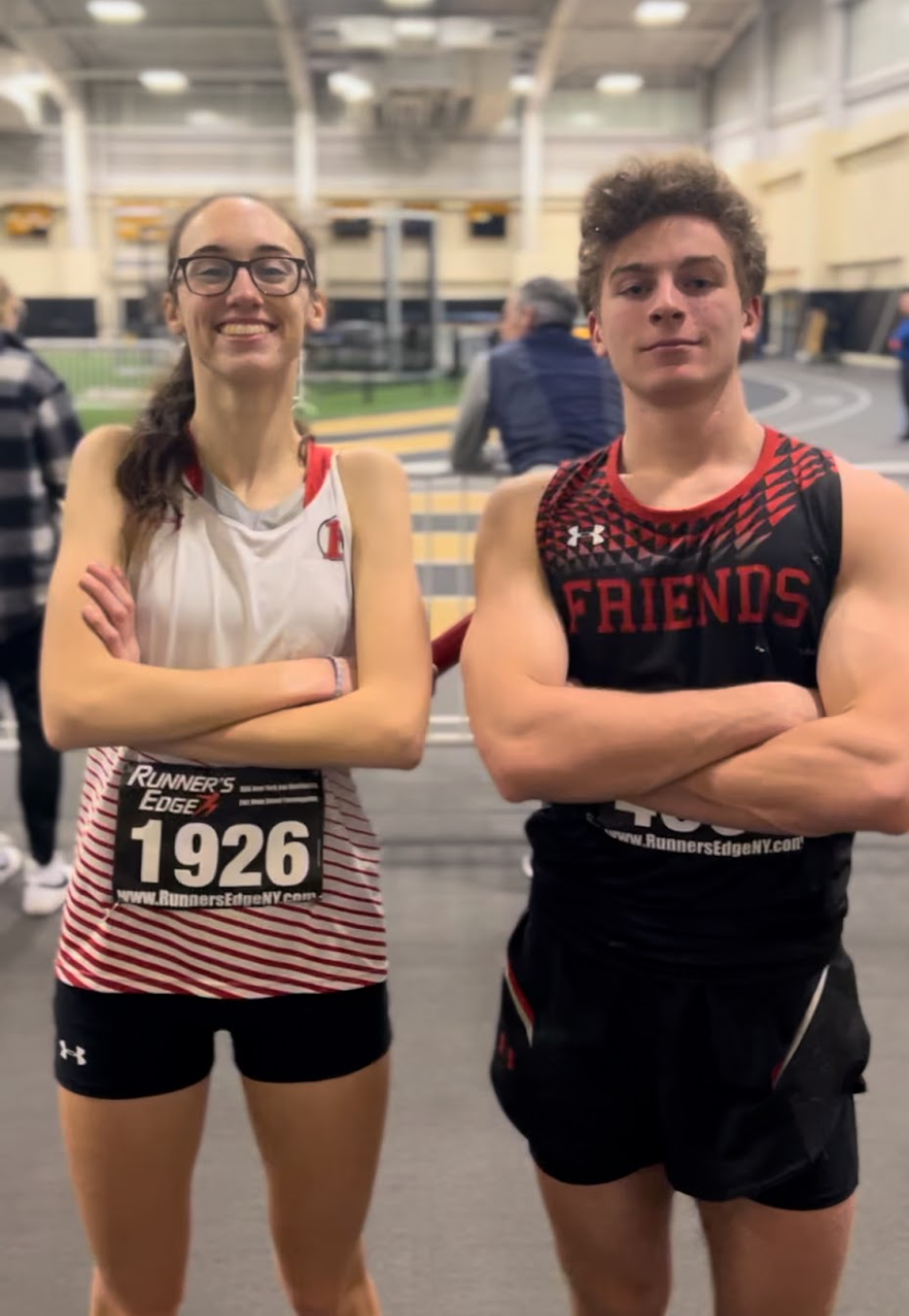 Varsity Winter Track pull in championship finishes