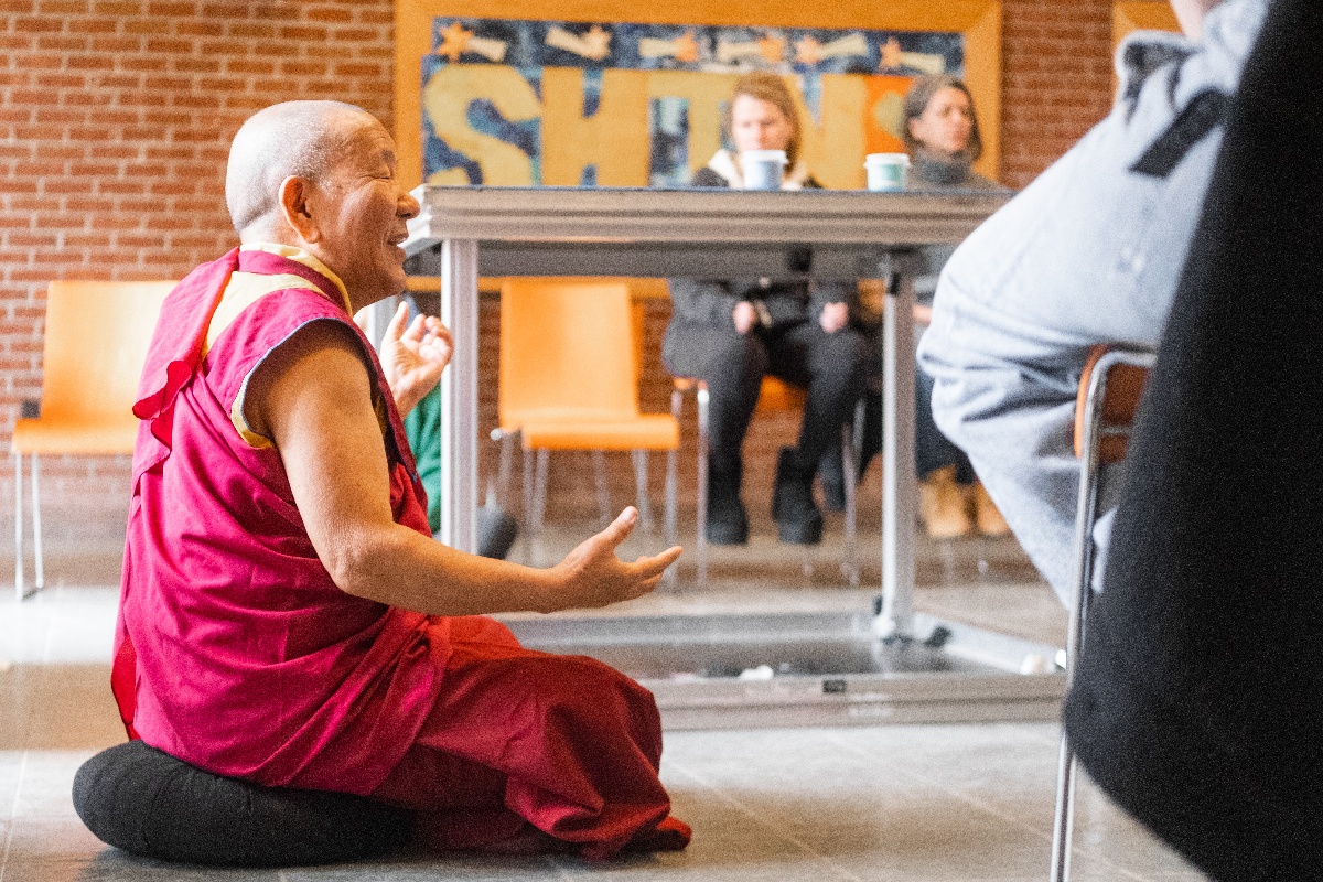 Meditation tips from Lama Tenzin